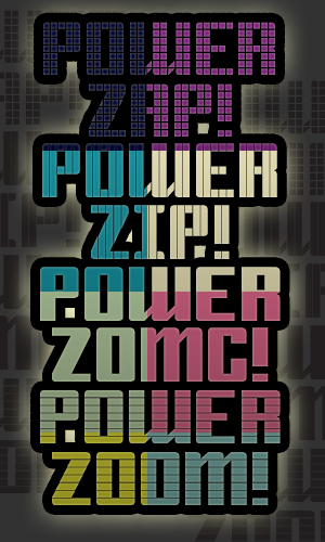 PowerZap! | FontStruct