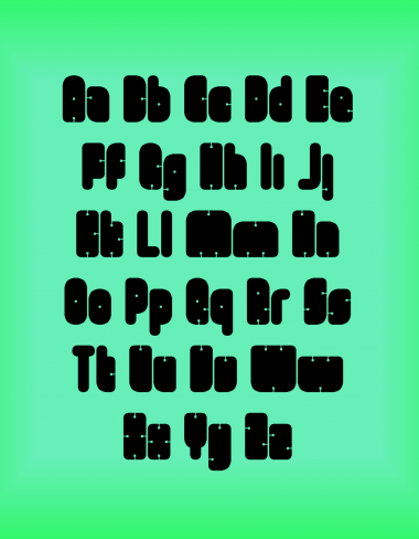 pin drop | FontStruct