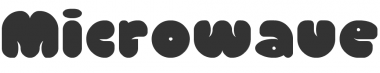 Microwave | FontStruct
