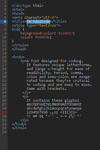 tm Ode2Code | FontStruct
