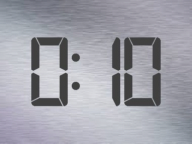 Curved Seven Segment | FontStruct