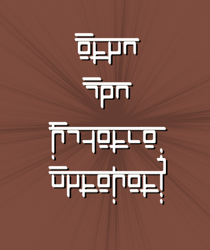 Imperial Elian Script | FontStruct
