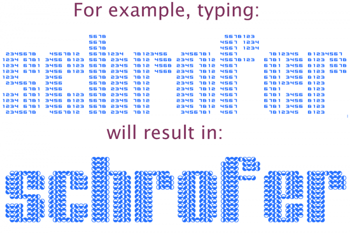 JS_TILTING DOTS | FontStruct