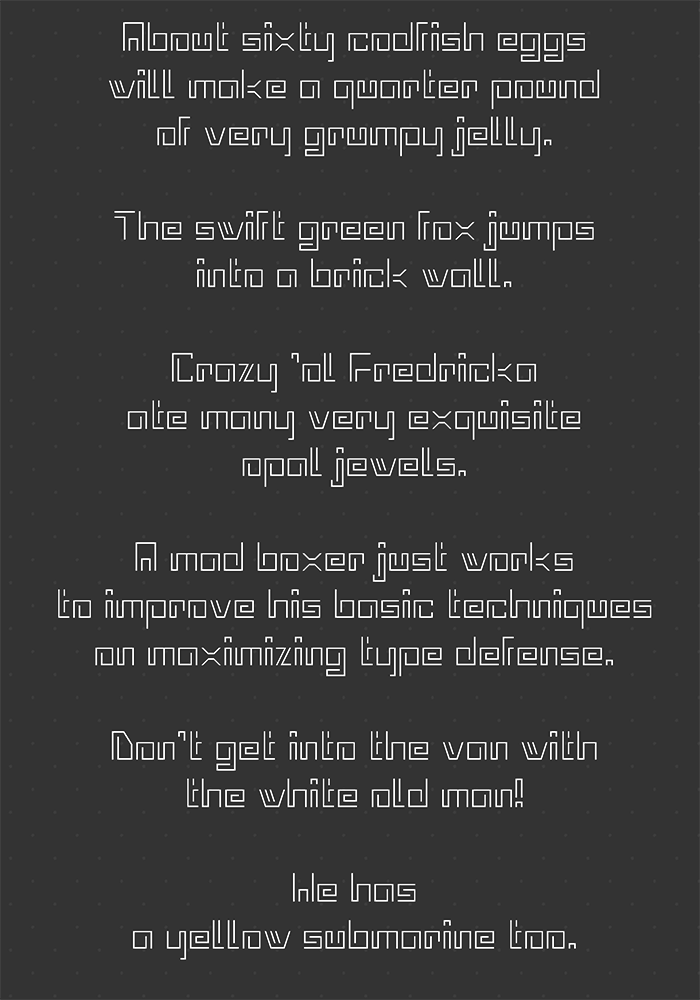 STF_NEON FLUX | FontStruct