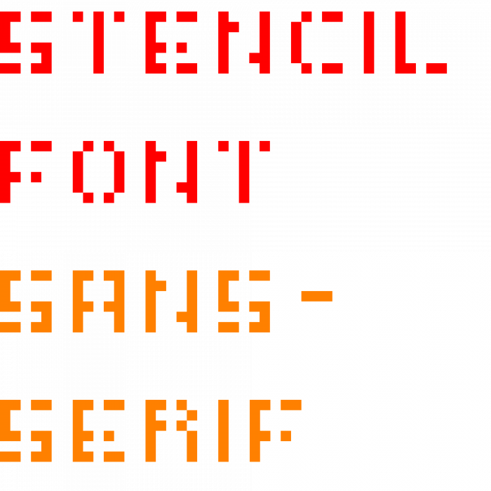 Stenncil | FontStruct