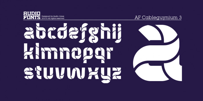 AF Cableguynium 1 | FontStruct