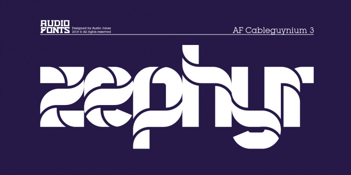 AF Cableguynium 1 | FontStruct