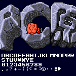 PC Genjin (Title) | FontStruct