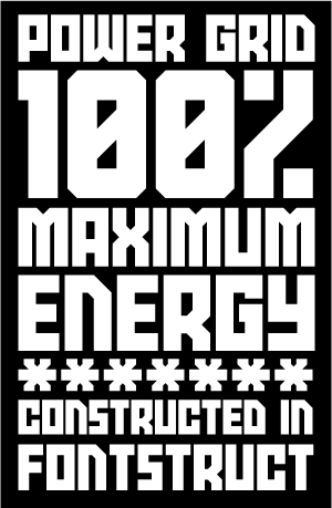 Power Grid | FontStruct