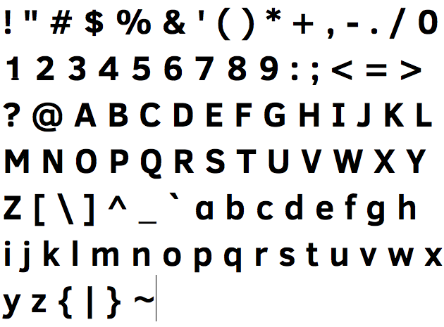 7-segment | FontStruct