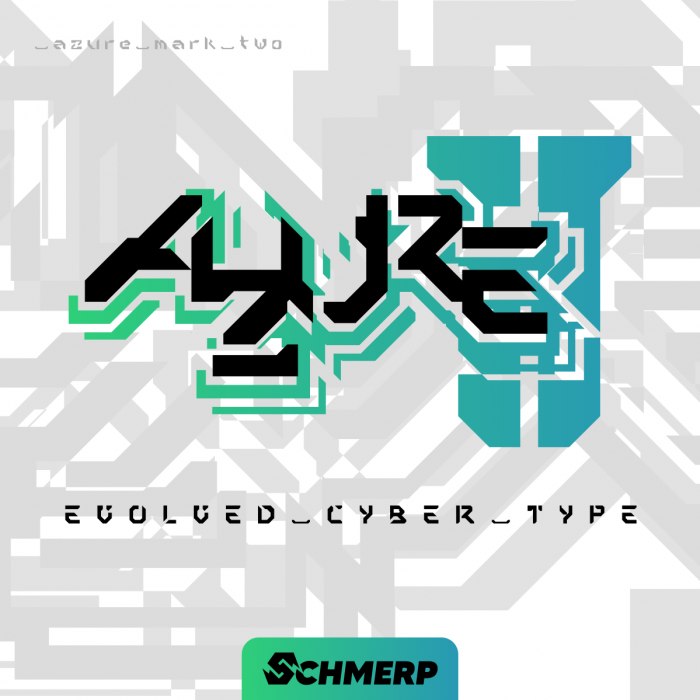 Azure Re:2.0 | FontStruct