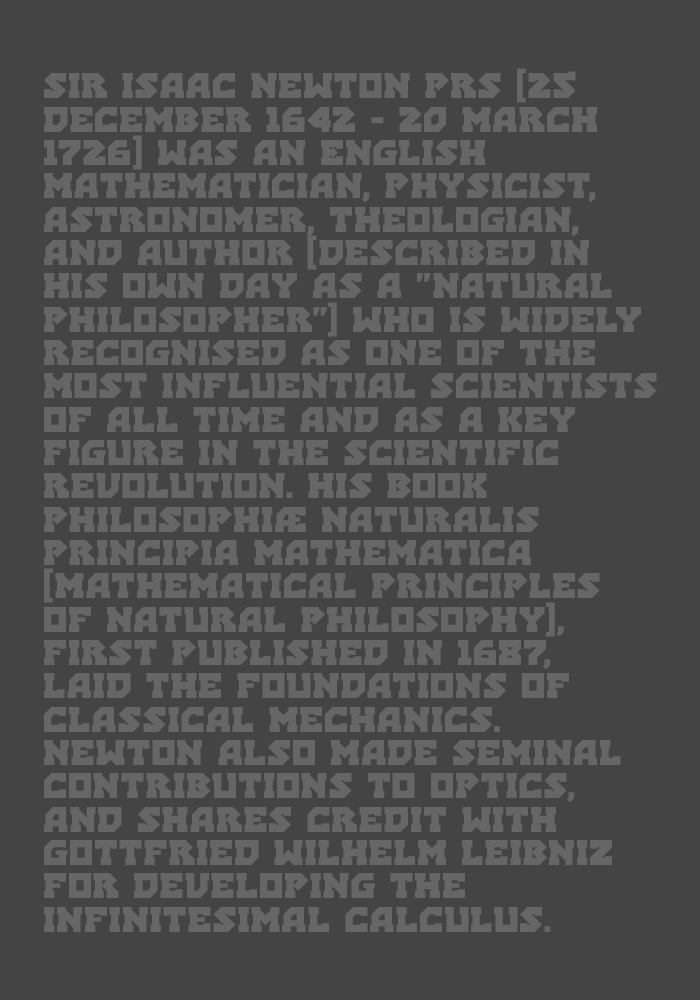 Russian AG | FontStruct