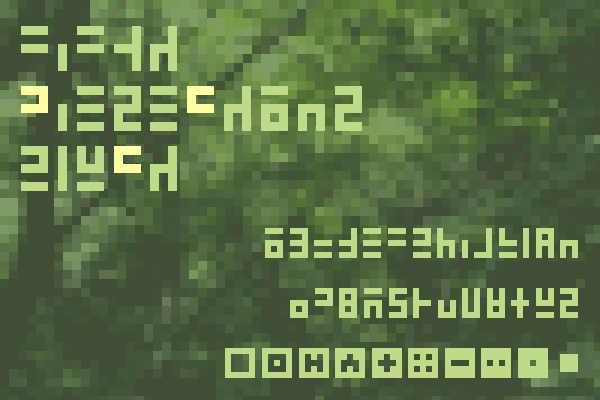 fifth piesephans glyph_half | FontStruct