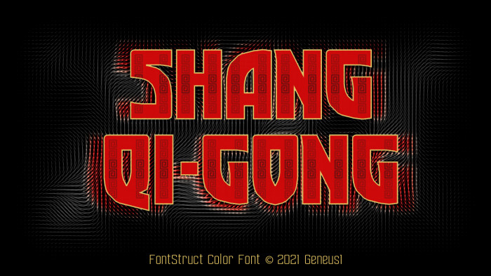 G1 Shang-QiGong | FontStruct