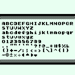 Classic Game Boy (Extended) | FontStruct