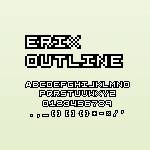 Erix Outline | FontStruct