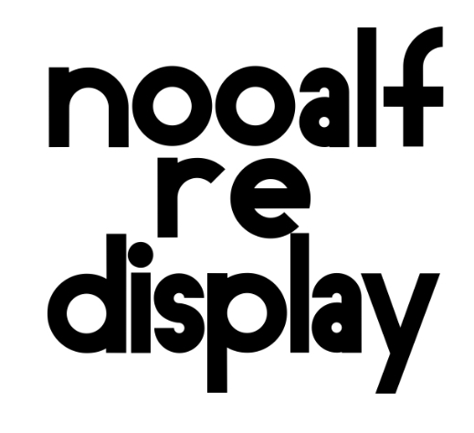 Nooalf RE Display | FontStruct
