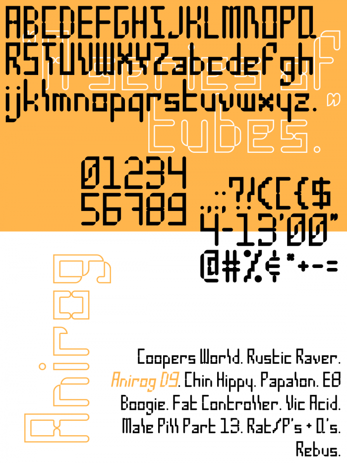 Anirog D9 | FontStruct
