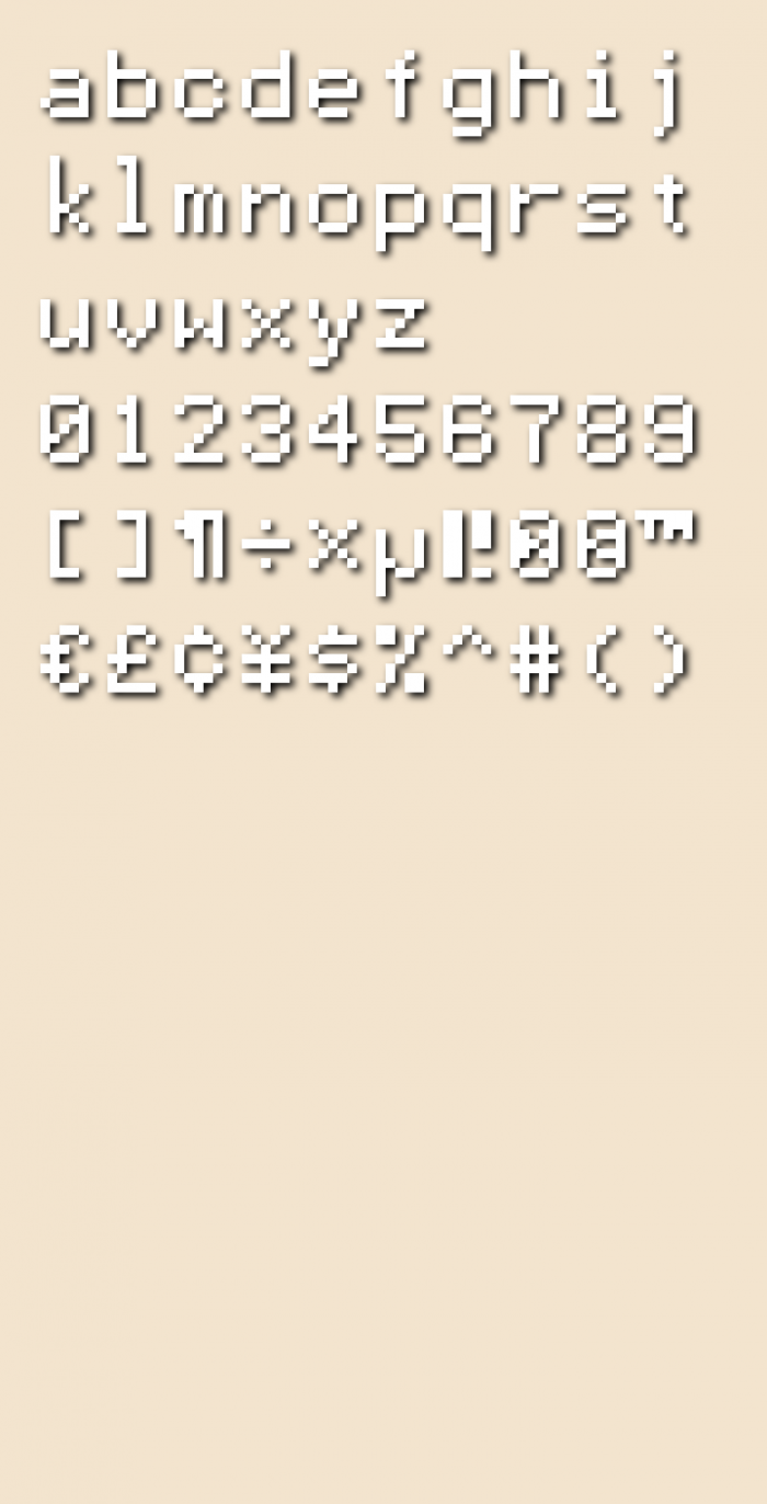 Pixel Sans Mono | FontStruct