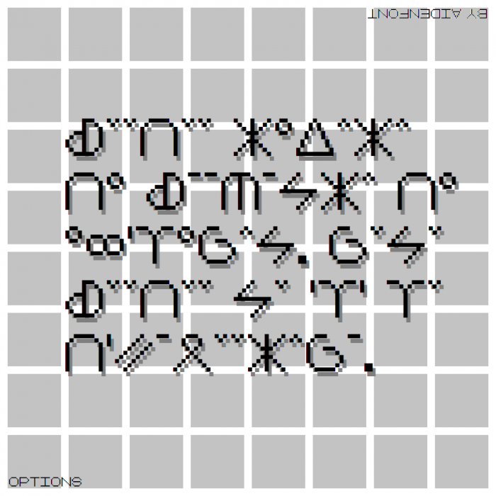 OPTIONS | FontStruct