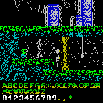 Striker in the Crypts of Trogan (ZX/C64) | FontStruct