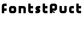 fontstruct logo | FontStruct