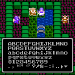 Dragon Warrior II (NES) | FontStruct