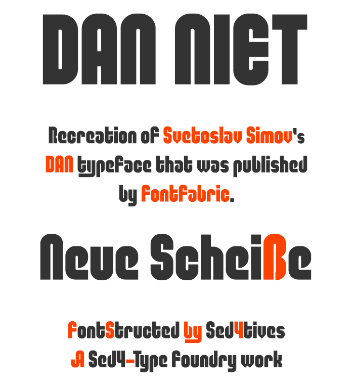 STF_DAN NIET | FontStruct