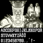 Super Metroid (Intro Trans) (Colour) (SNES) | FontStruct