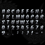 Double Dragon V (Large) (SNES) (Colour) | FontStruct