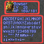 Super Mario RPG (Mono) (Colour) | FontStruct