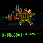 Super Mario RPG (Credits) (Colour) | FontStruct