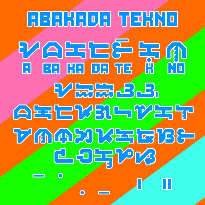 Abakada Tekno | FontStruct