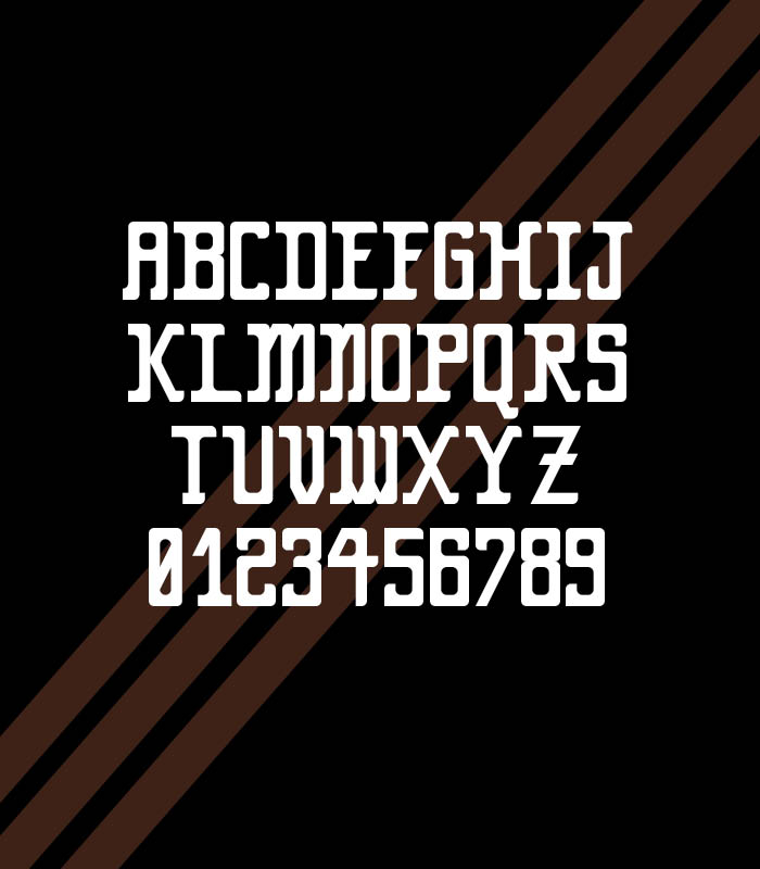 Sheriff's Modern | FontStruct