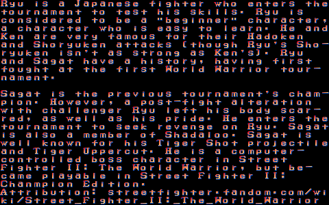 Street Fighter II (Large) (Colour) | FontStruct