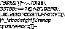 Pixel Arial (Outline) | FontStruct