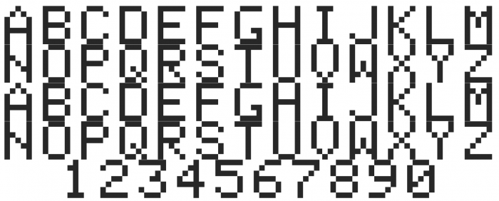 Signetics 2513 | FontStruct