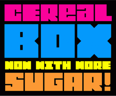 Cerealbox Fill | FontStruct