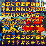 Marvel Super Heroes vs. Street Fighter (L)(C) | FontStruct