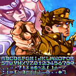 JoJo's Bizarre Adventure (Colour) | FontStruct