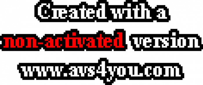 non-activated typeface avs4you | FontStruct