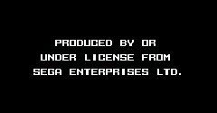 Sega Genisis / 32X BIOS Font | FontStruct