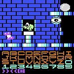 Nebulus (C64) | FontStruct