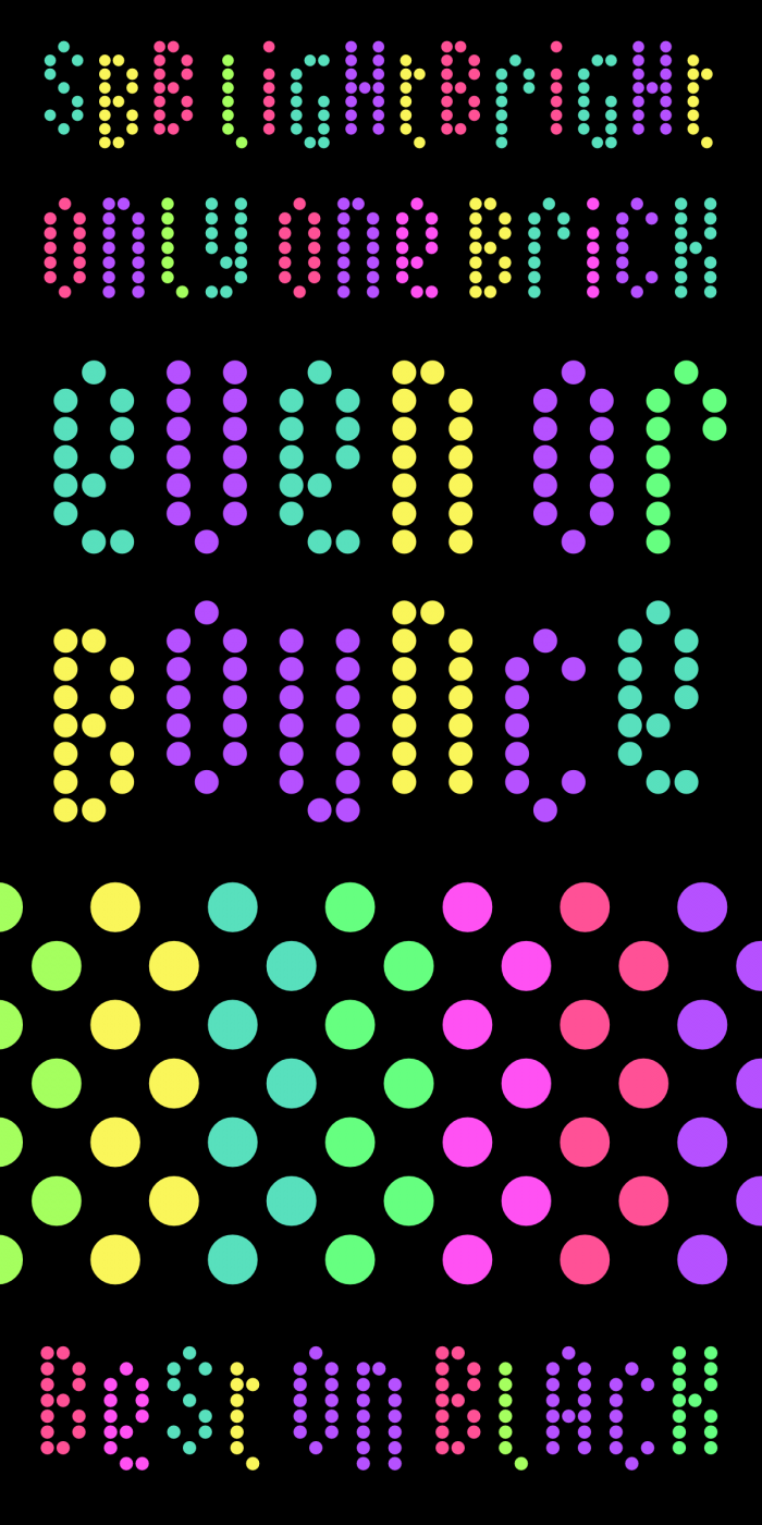 SbB Lightbright | FontStruct