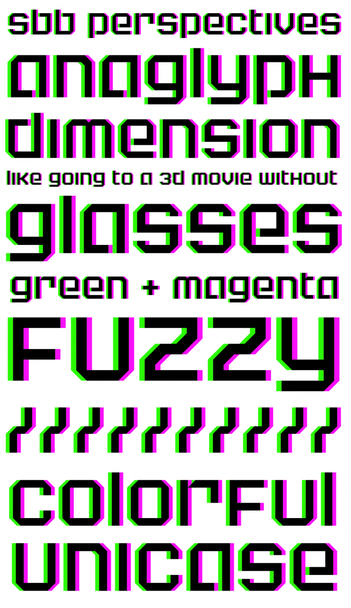 SbB Perspectives | FontStruct