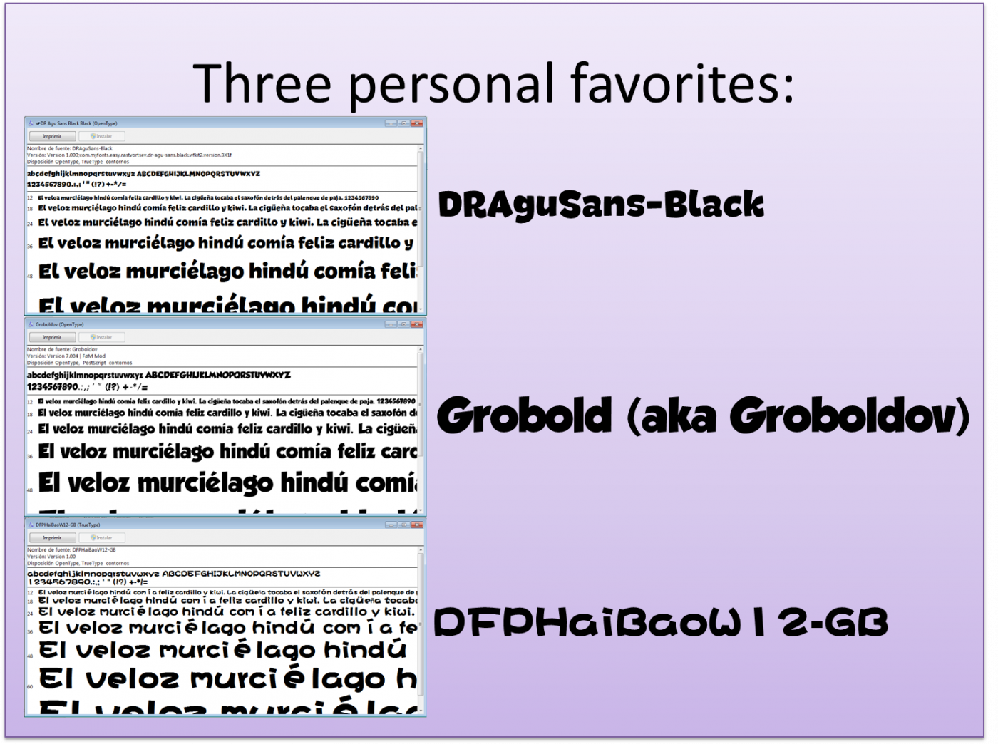 forum: favorite font | FontStruct