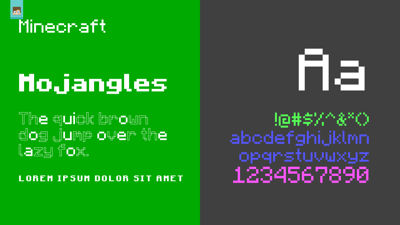 Mojangles v2 | FontStruct