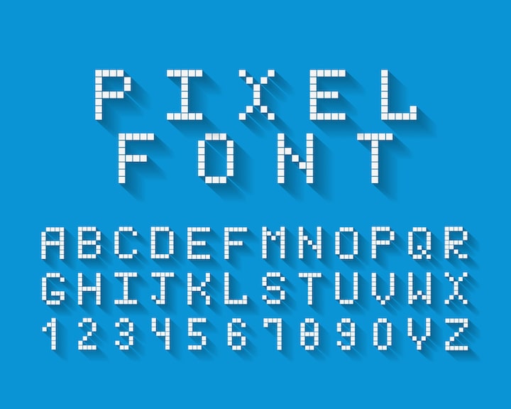 Pixel font | FontStruct