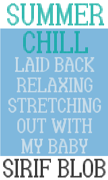 sirif 2 BLOB | FontStruct