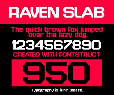 Raven Bold | FontStruct